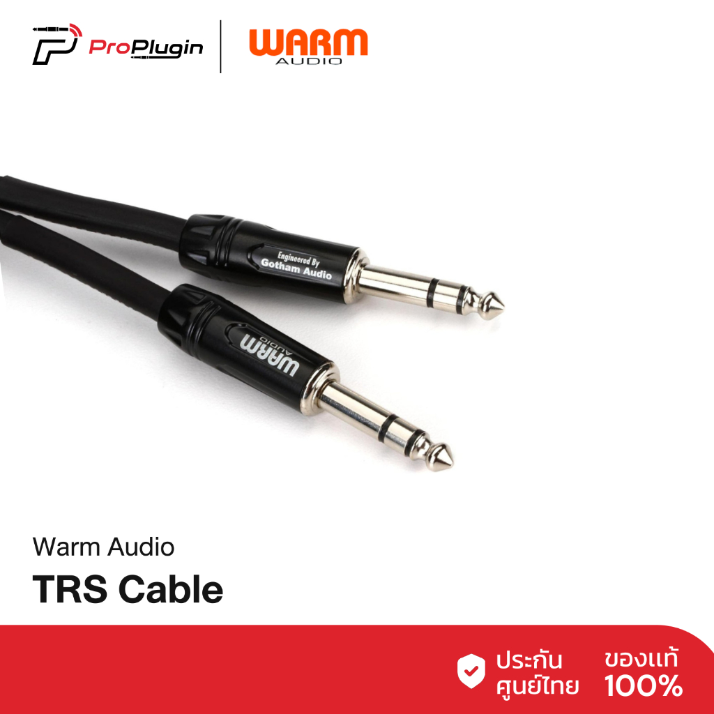 Warm Audio Pro TRS-TRS Cable 10ft (3m) | Shopee Thailand