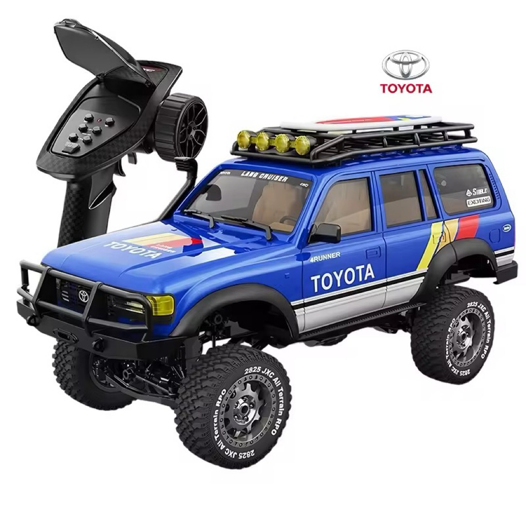 รถTOYOTA LAND CRUISER JXC LC80 ออฟโรดสเกล1:12ระบบไฟฟ้ารีโมท2.4GHzความ ...