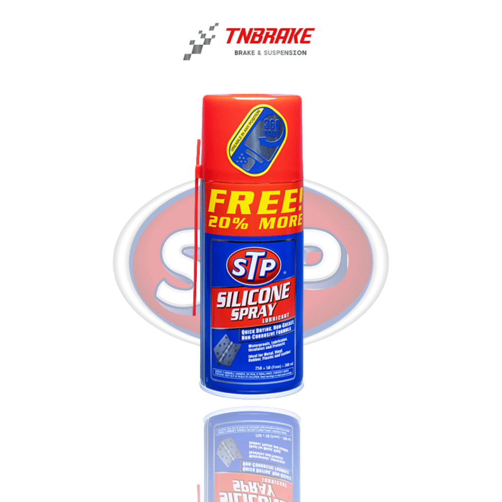 STP silicone spray ซิลิโคน สเปรย์ หล่อลื่น ป้องกันสนิม 300 มล.ทนร้อน260 ...