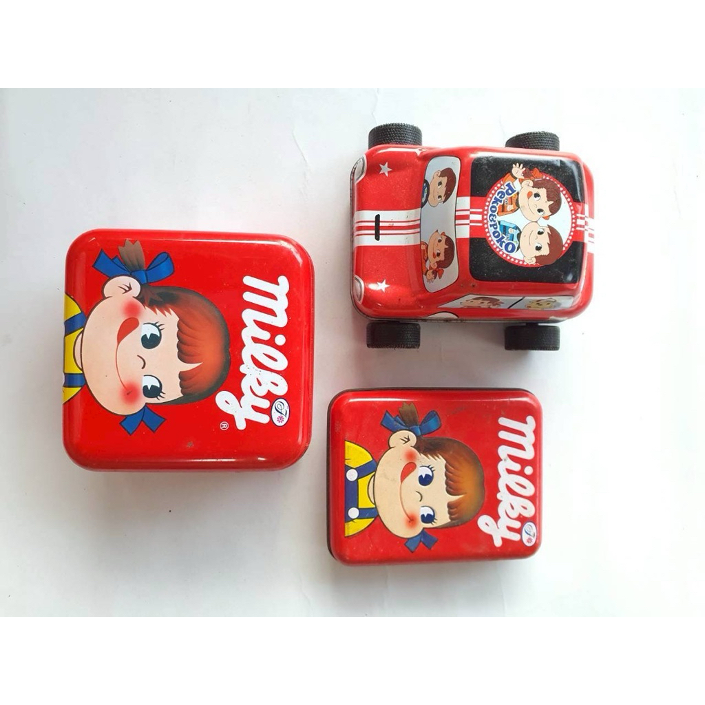 peko poko เปโกะ โปโกะ ตลับเหล็ก กระป๋องเหล็ก เหมา | Shopee Thailand