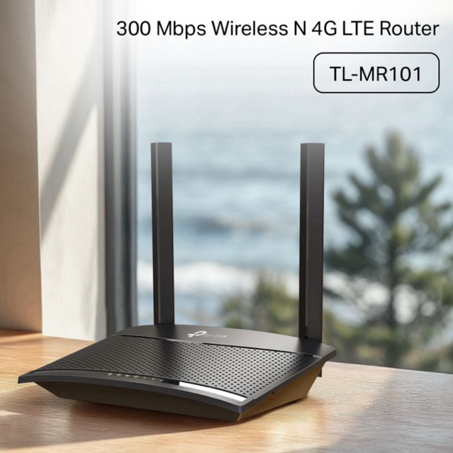 TP-LINK TL- MR100 / MR101 Router 4G LTE WIFI 2.4Ghz เร้าเตอร์ใส่ซิม รองรับทุกค่าย ประกัน 3 ปี ...
