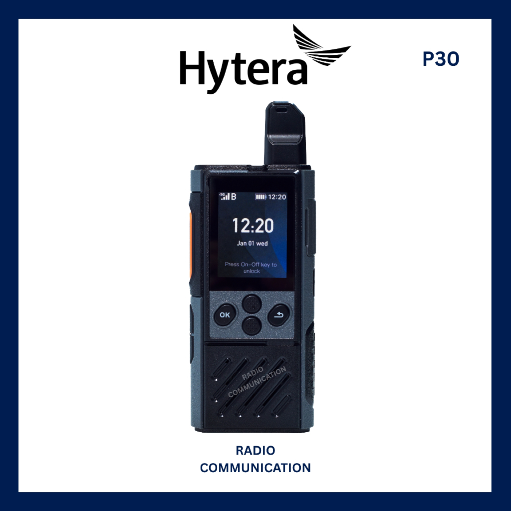 HYTERA P30 วิทยุใส่ซิม (ยกเว้นใบอนุญาตพก) มีทะเบียนกสทช. ประกัน 2 ปี ...
