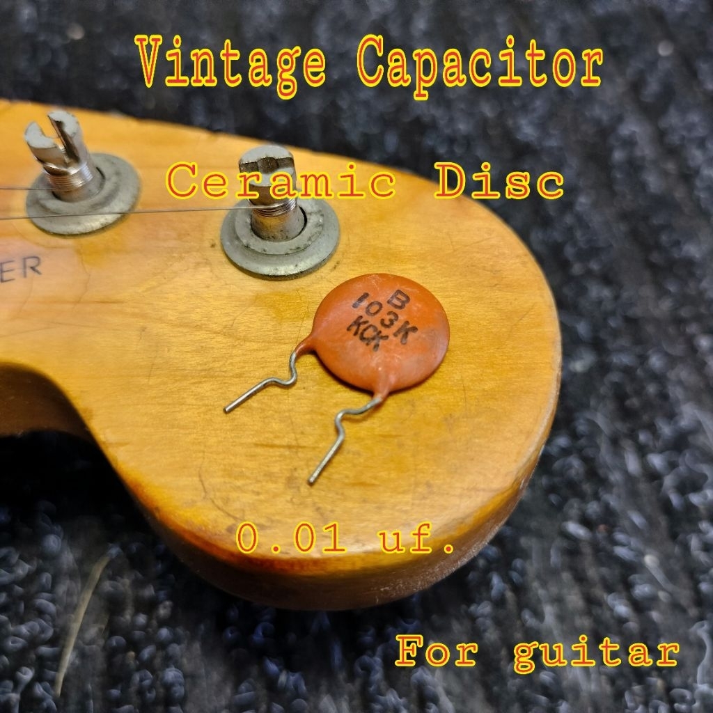 Capacitor guitar Ceramic Disc 0.01 uf. (1 Pcs.) | Shopee Thailand