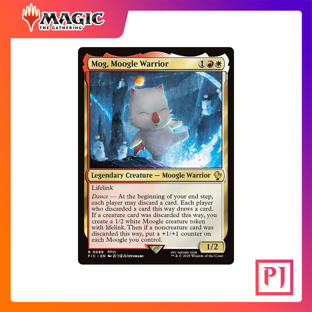 [MTG] Mog, Moogle Warrior [FIC] [MULTI] [RARE] [NORMAL] [ENG] (การ์ดเมจิค / Magic the Gathering ...