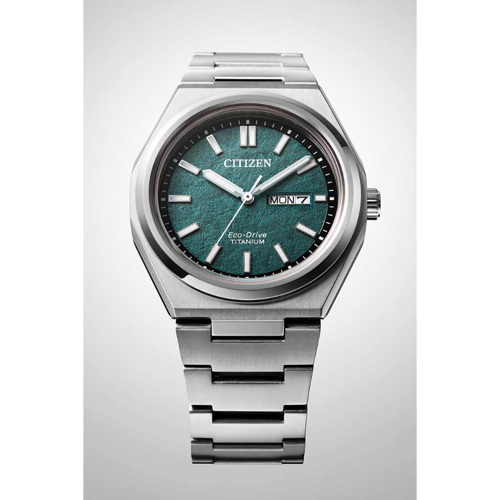 CITIZEN Zenshin AW0130-85X Super Titanium Eco-Drive Men's Watch ...