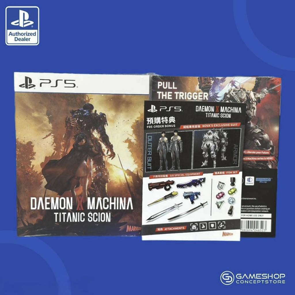 [ส่งด่วนแถม DLC] PlayStation : PS5: Daemon X Machina – Titanic Scion ...