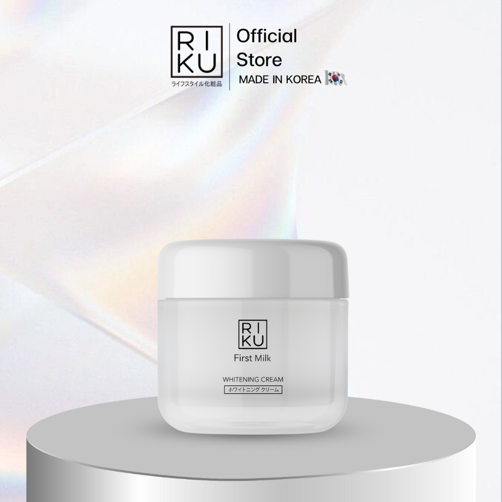 RIKU First Milk Whitening Cream ครีมนมเกาหลี เติมความชุ่มชื้นให้กับผิว ...