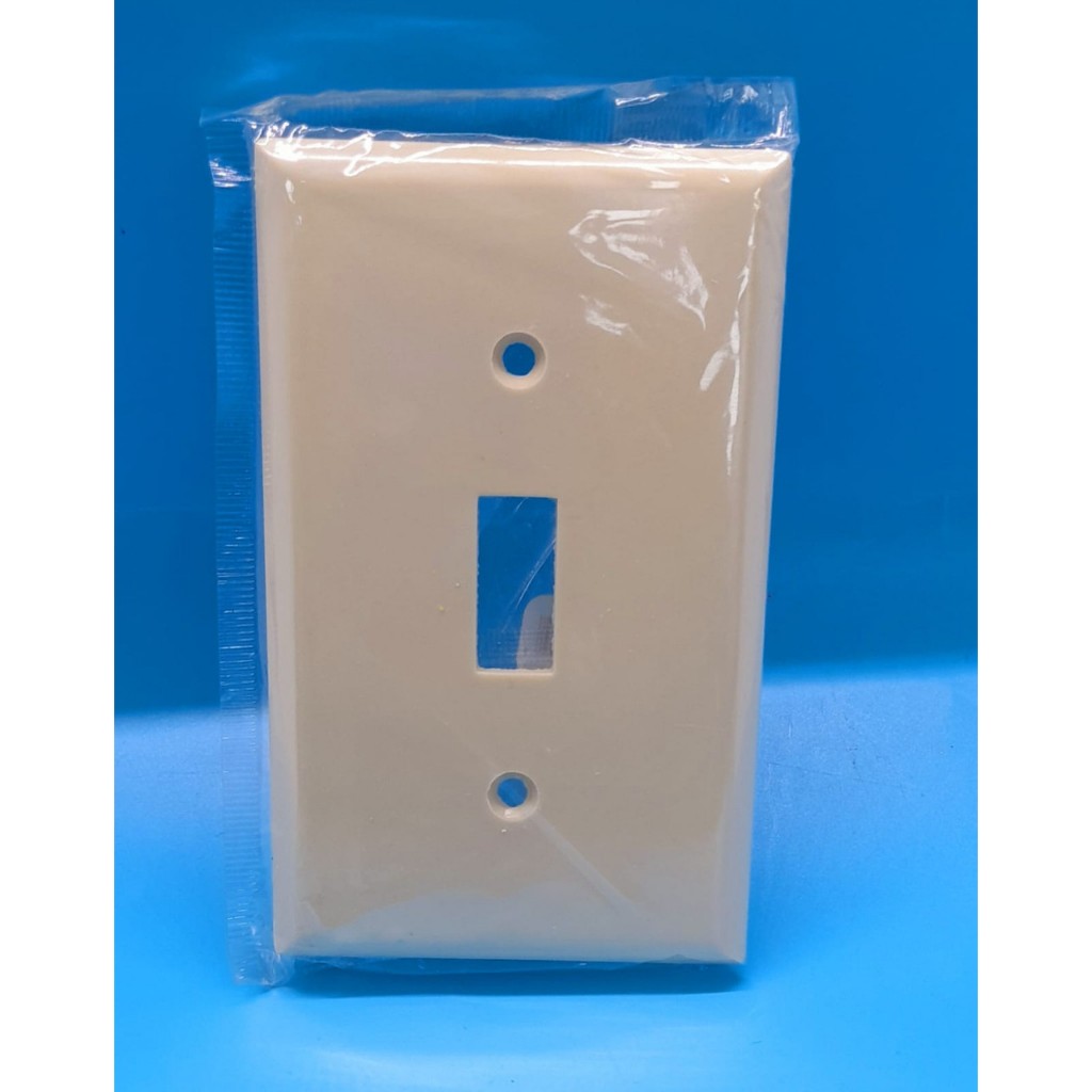 ฝาสวิทซ์ Eagle ONE GANG WALL PLATES 2X4 1134 IVORY | Shopee Thailand