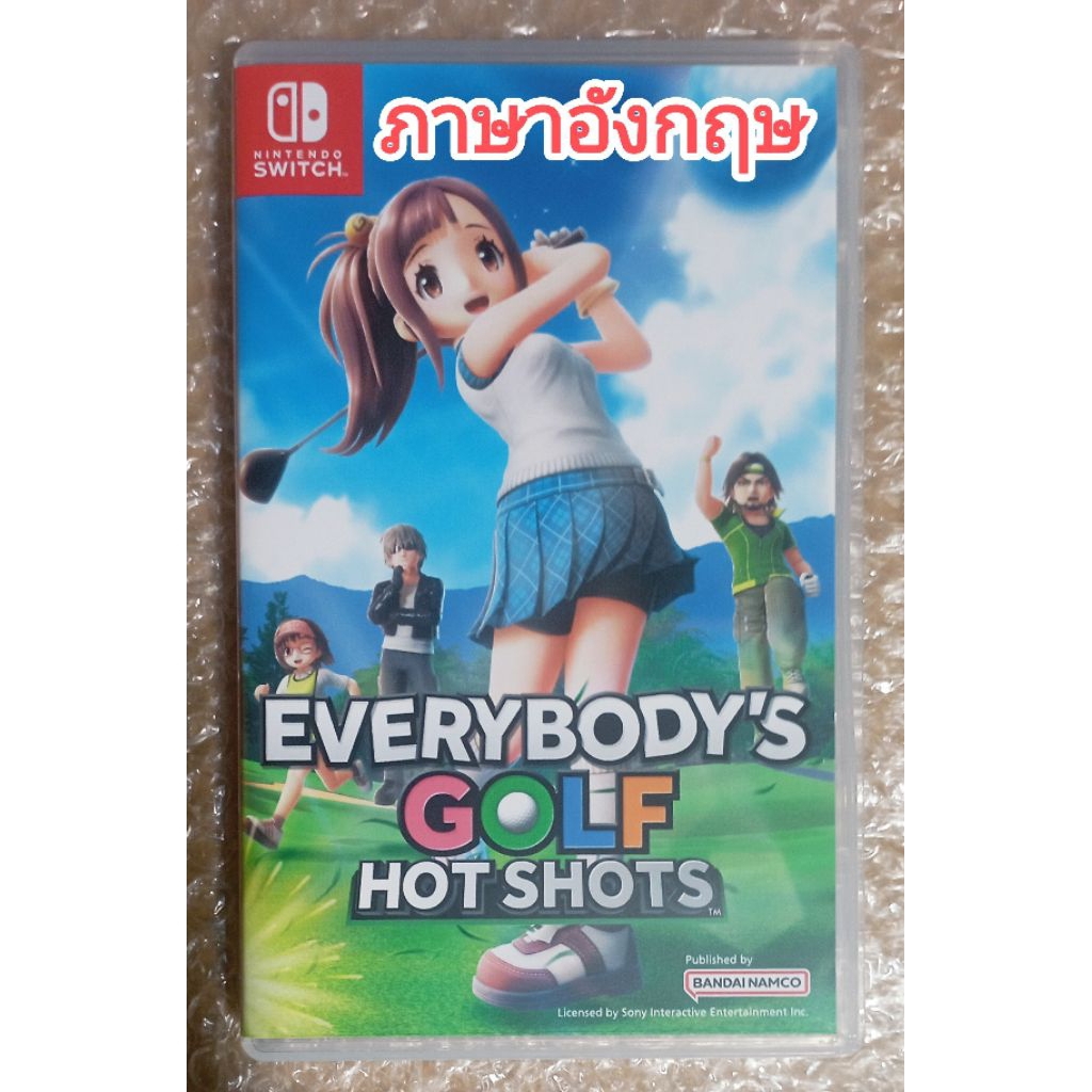 EVERYBODY'S GOLF HOT SHOTS ภาษาอังกฤษ ENGLISH NINTENDO SWITCH กอล์ฟ ฮอตช็อต EVERY BODY ...