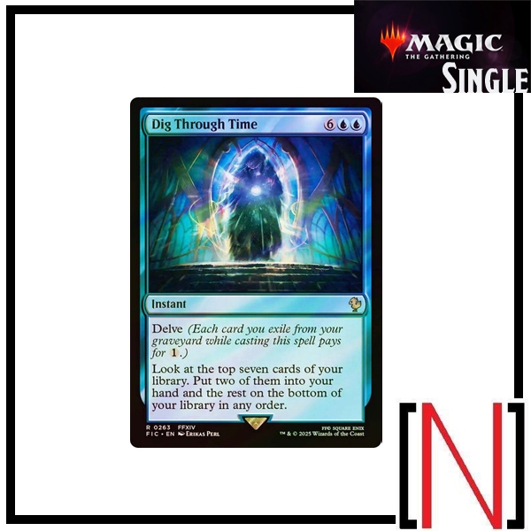 [MTG][Single][FIC] Dig Through Time ระดับ Rare [ภาษาอังกฤษ] | Shopee ...