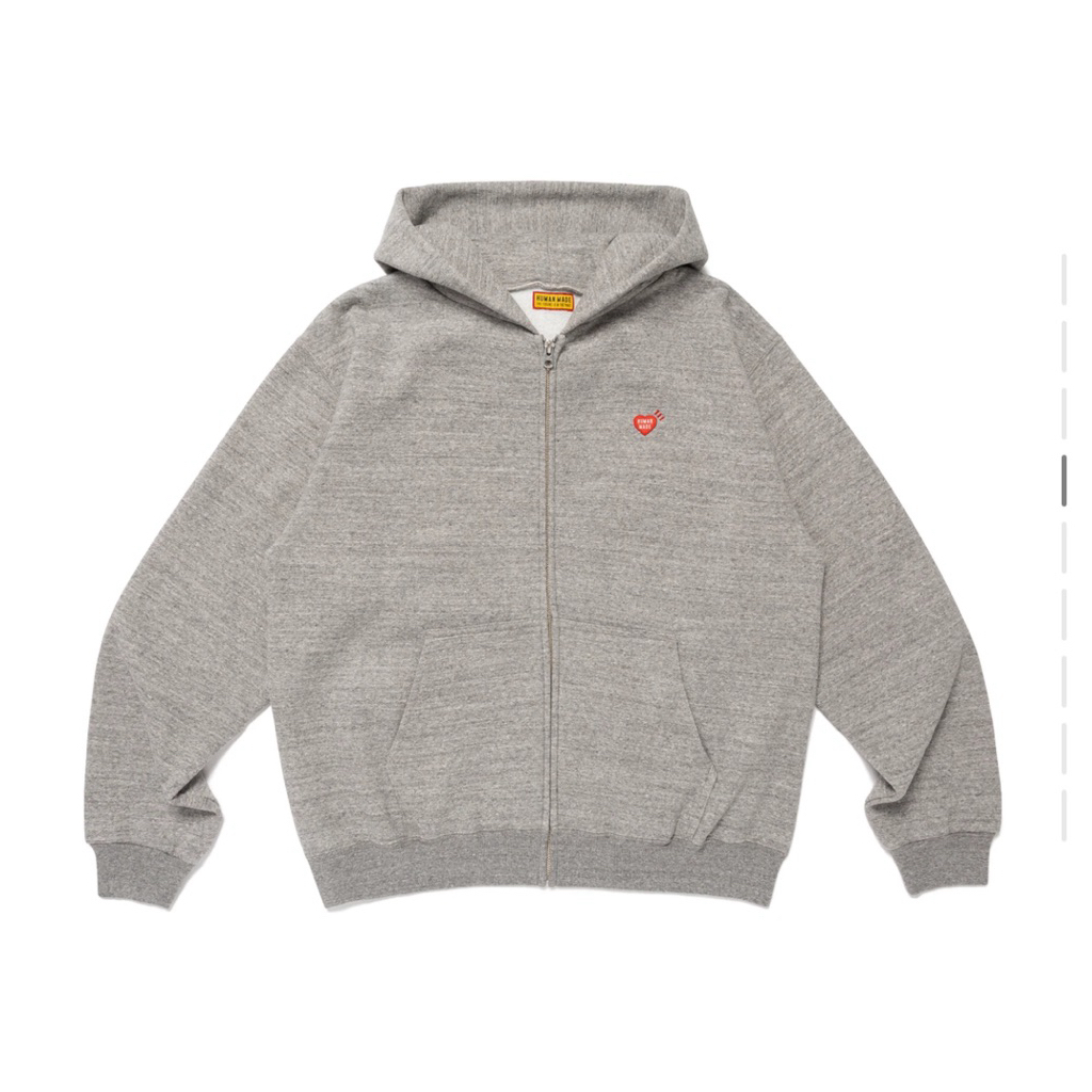 🔥พร้อมส่ง🔥Human made รุ่น CLASSIC ZIP-UP SWEAT HOODIE ไซต์ L | Shopee ...
