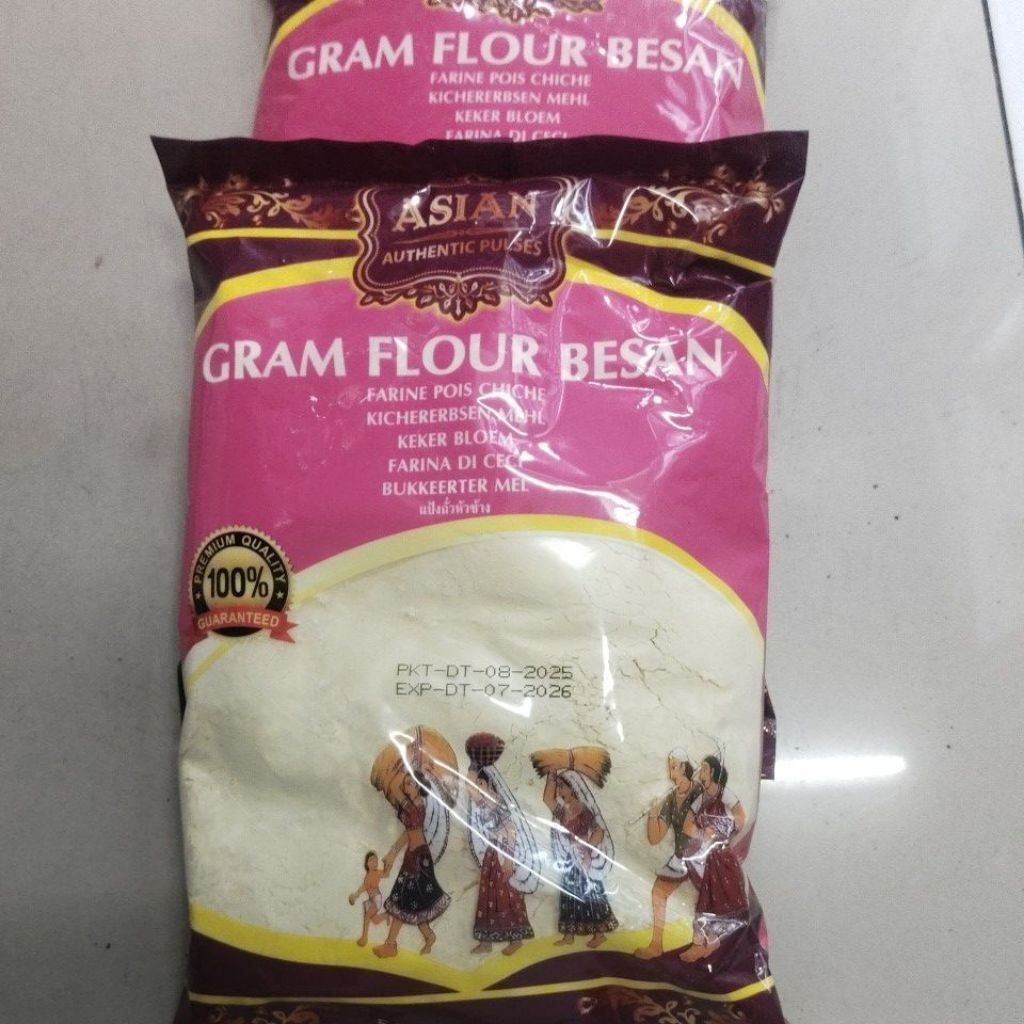 Asian Besan,Chick Peas Flours (แป้งถั่วลูกไก่) 500g. | Shopee Thailand