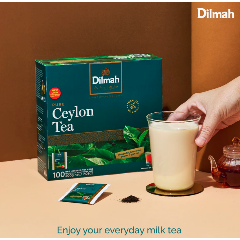 Dilmah Tea ชาซีลอนคุณภาพสูง 100% ชาดำ รสออริจินอล หอม เข้ม กลมกล่อม | Shopee Thailand