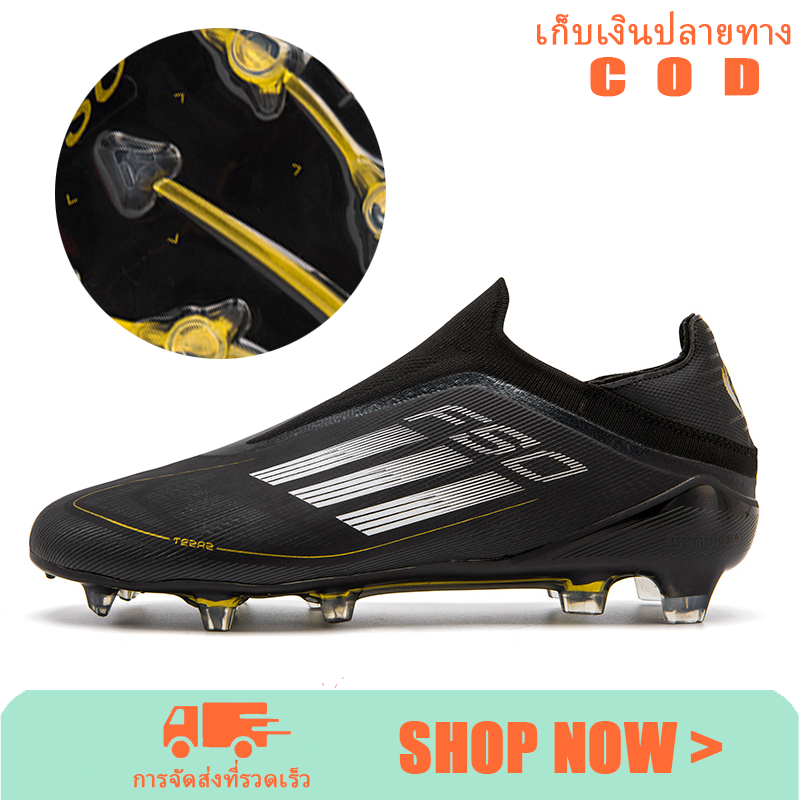 รองเท้าฟุตบอลสไตล์ใหม่ New style Short Spikes Indoor TF Football Shoes ...