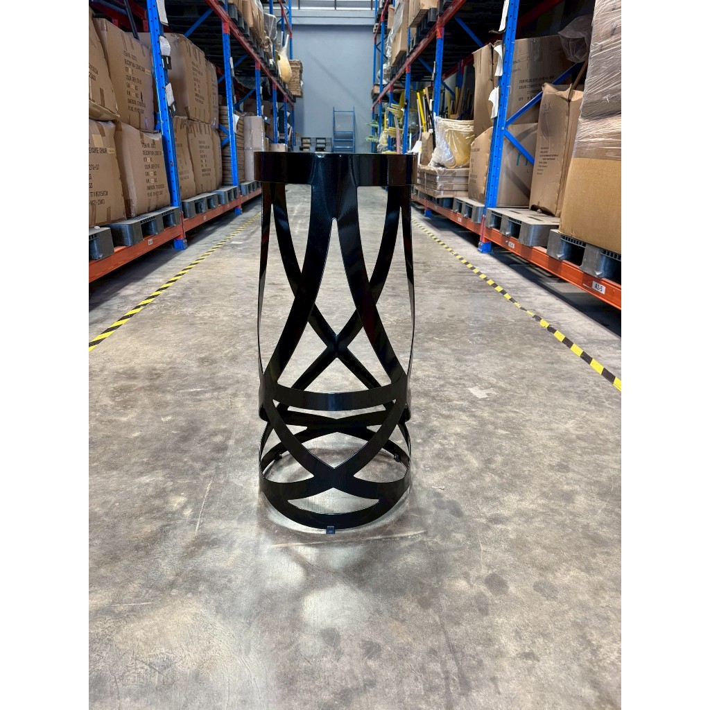 Ribbon Black Bar Stool สตูลบาร์เหล็กสีดำ รหัสสินค้า BS01-015 | Shopee ...