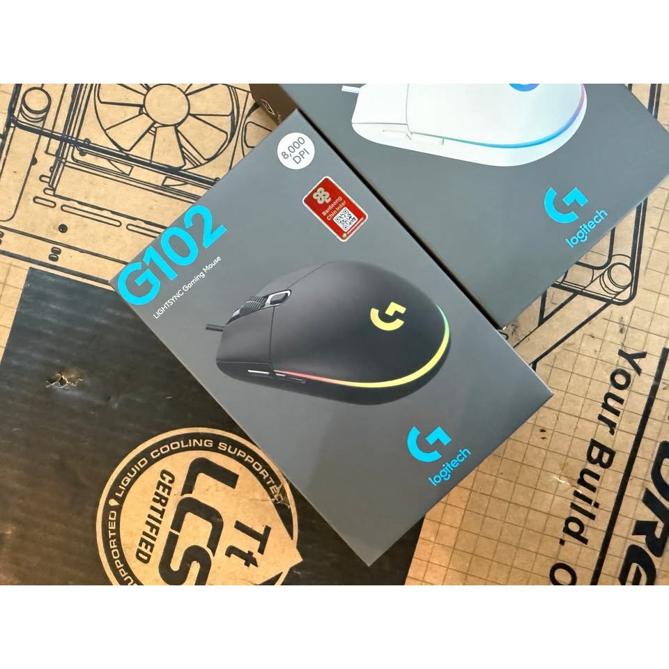 เมาส์เล่นเกมส์ Logitech g102 ของใหม่แกะกล่อง | Shopee Thailand
