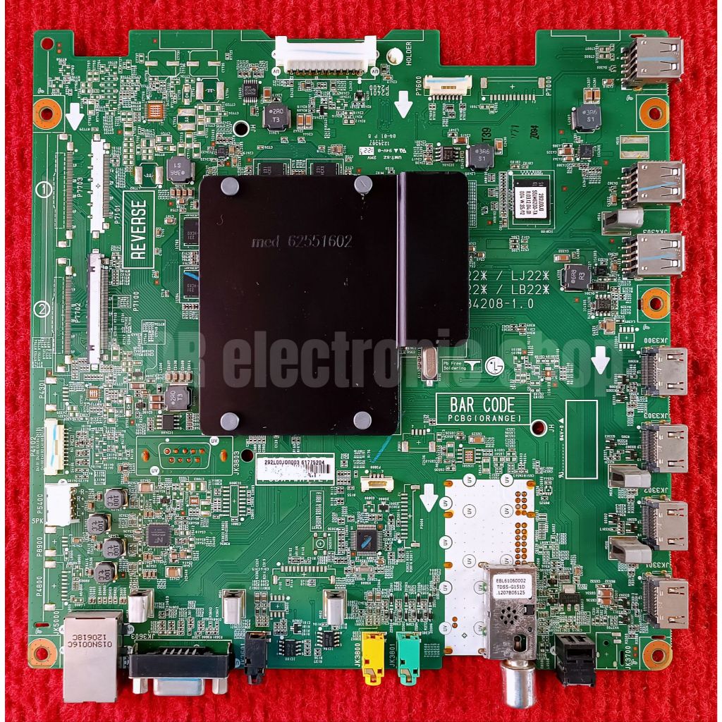 เมนบอร์ดทีวี LG ใช้ได้กับรุ่น 42LM6200 , 47LM6200 , 55LM6200 อะไหล่ของ ...