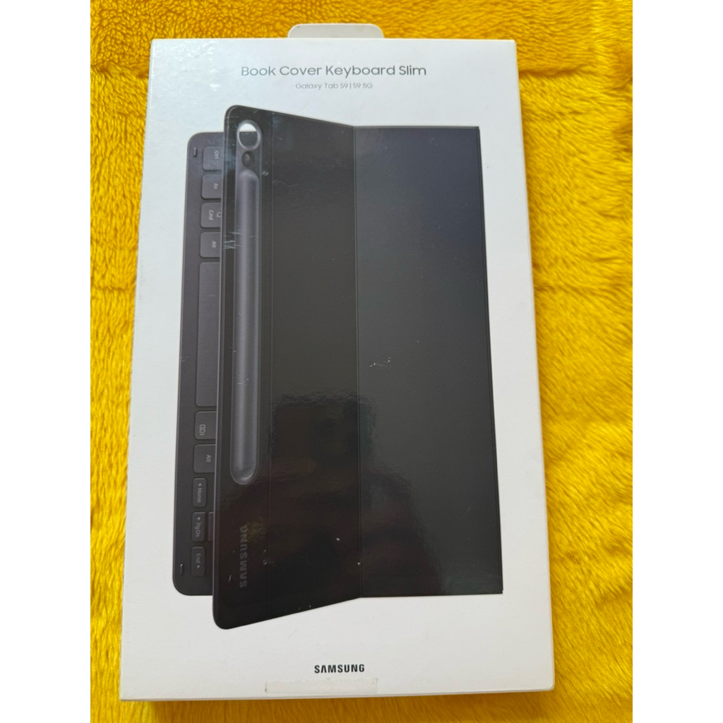 เคสคีย์บอร์ด Samsung Book Cover Slim Tab S9และใช้ได้กับ9 FE-ด้วยได้-ของ ...