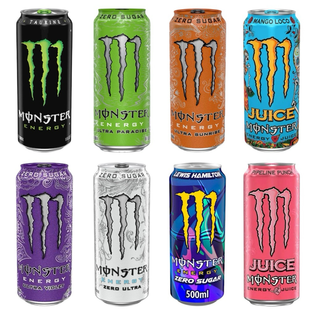 Monster Energy Drink 12 Flavors - 330ml | Shopee Thailand