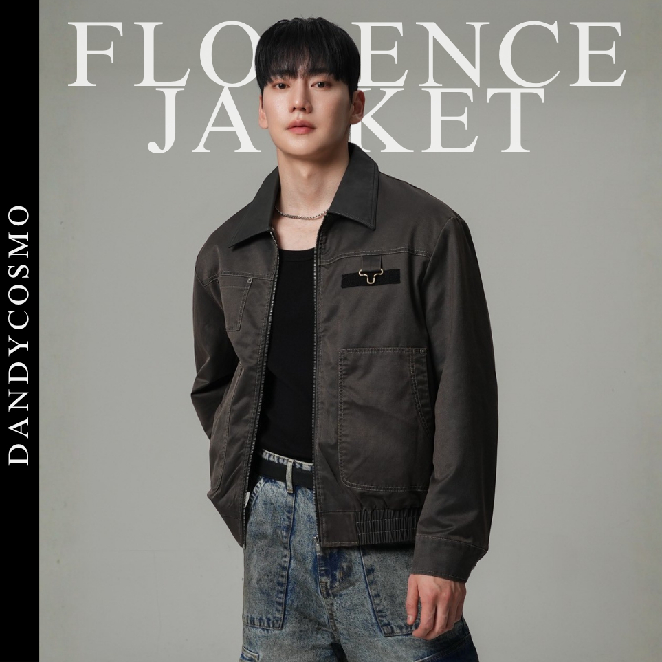 DANDY COSMO |[2สี]แจ็คเก็ต รุ่น FLORENCE ทรง Semi-Loose Fit ดีไซน์มี ...