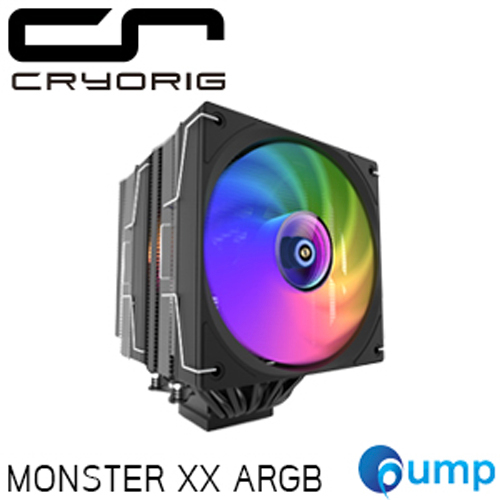 CRYORIG MONSTER XX ARGB (CPU AIR COOLER / ชุดลมความร้อนซีพียู) | Shopee ...