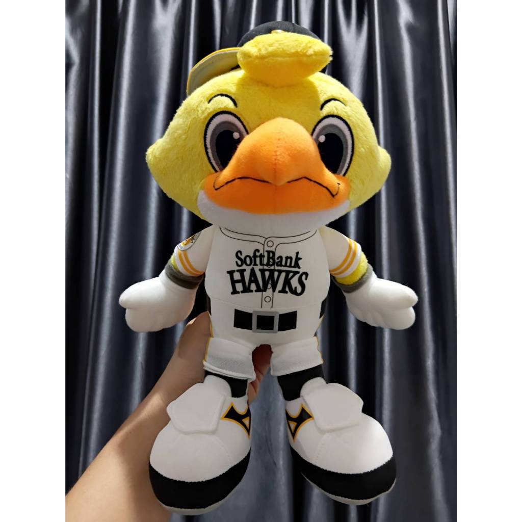 ตุ๊กตา Fukuoka SoftBank Hawks Harry Hawks stuffed toy ขนาด 13 นิ้ว ...