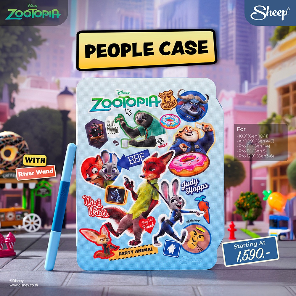 [People Zootopia] Zootopia Collection เคสสำหรับไอแพด ซูโทเปีย Peopleเคส ...