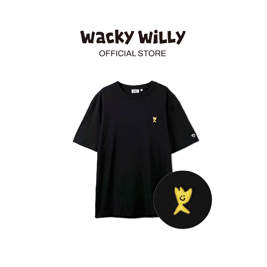 WACKY WILLY เสื้อยืดรุ่น Willy Signature Kiky Wappen Short Sleeve T ...
