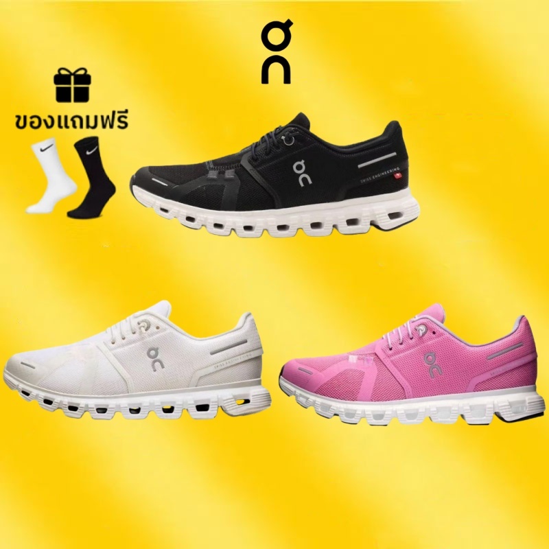 🔥จัดส่งฟรี🔥On Cloud 6 รองเท้าไลฟ์สไตล์ On Cloud6 3MF10071200 ทรงต่ำ สวม ...