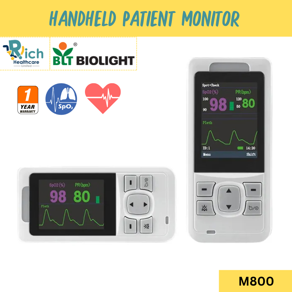 Biolight M800 Handheld Patient Monitor เครื่องวัดความอิ่มตัวของออกซิเจน ...