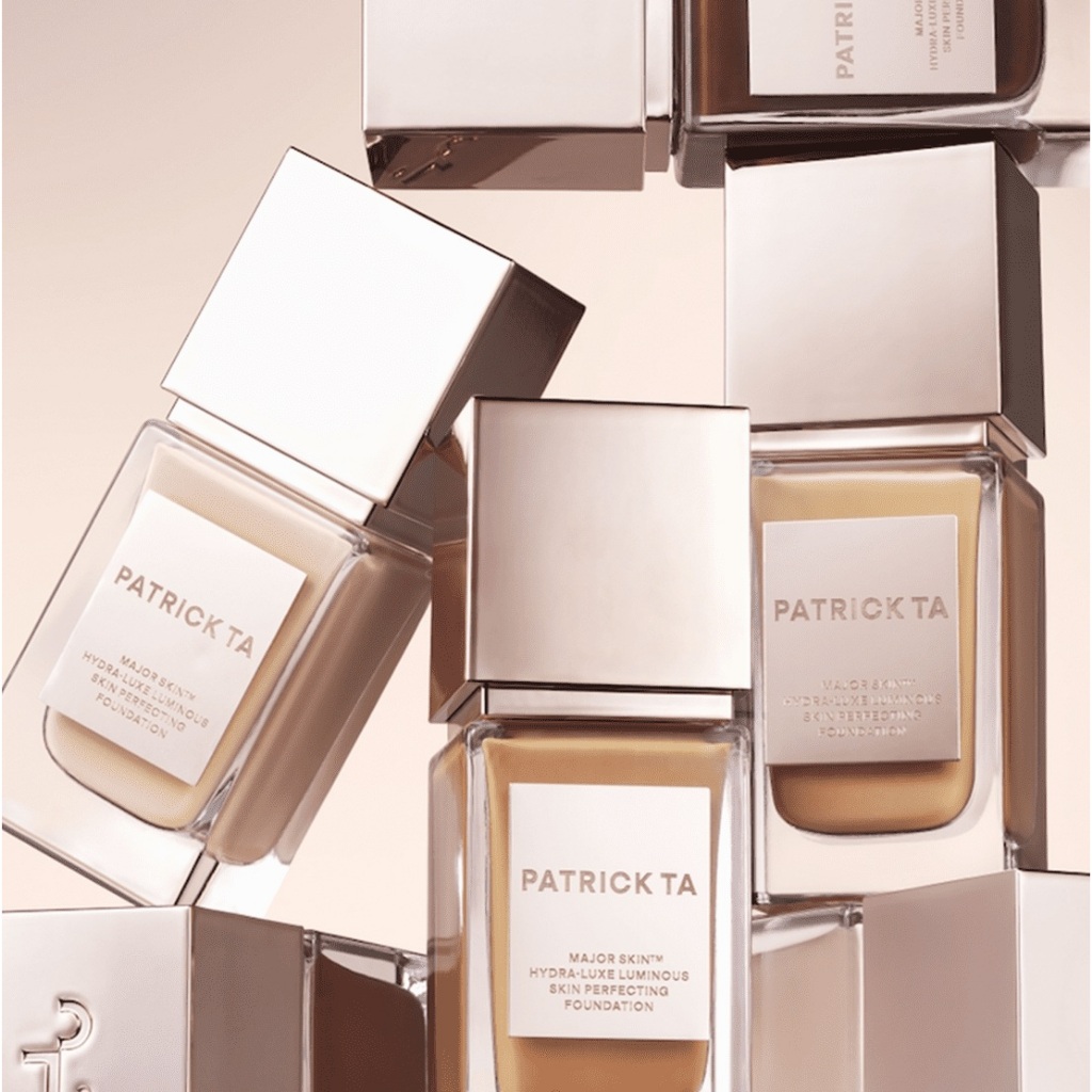 รองพื้นผิวโกลวผิวฉ่ำมีน้ำกลิ้ง PATRICK TA Major Skin™ Hydra-Luxe ...