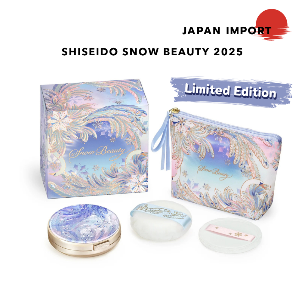 SHISEIDO Snow Beauty 2025 แป้ง สโนว์บิวตี้ นำเข้าจากญี่ปุ่น ขนาด 25g ...