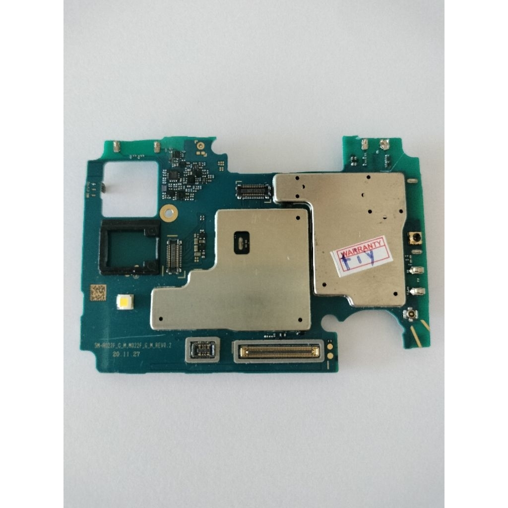 เมนบอร์ด Samsung a02(A022F/DS) บอร์ดพร้อมใช้งานไม่ติดรหัสหน้าจอ ไม่ติด ...
