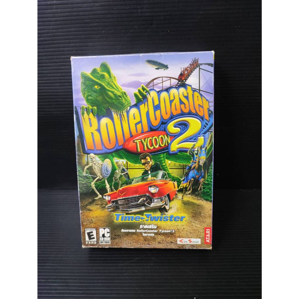 แผ่นเกมส์คอม Rollercoaster Tycoon 2 Time Twister : PC Game | Shopee ...