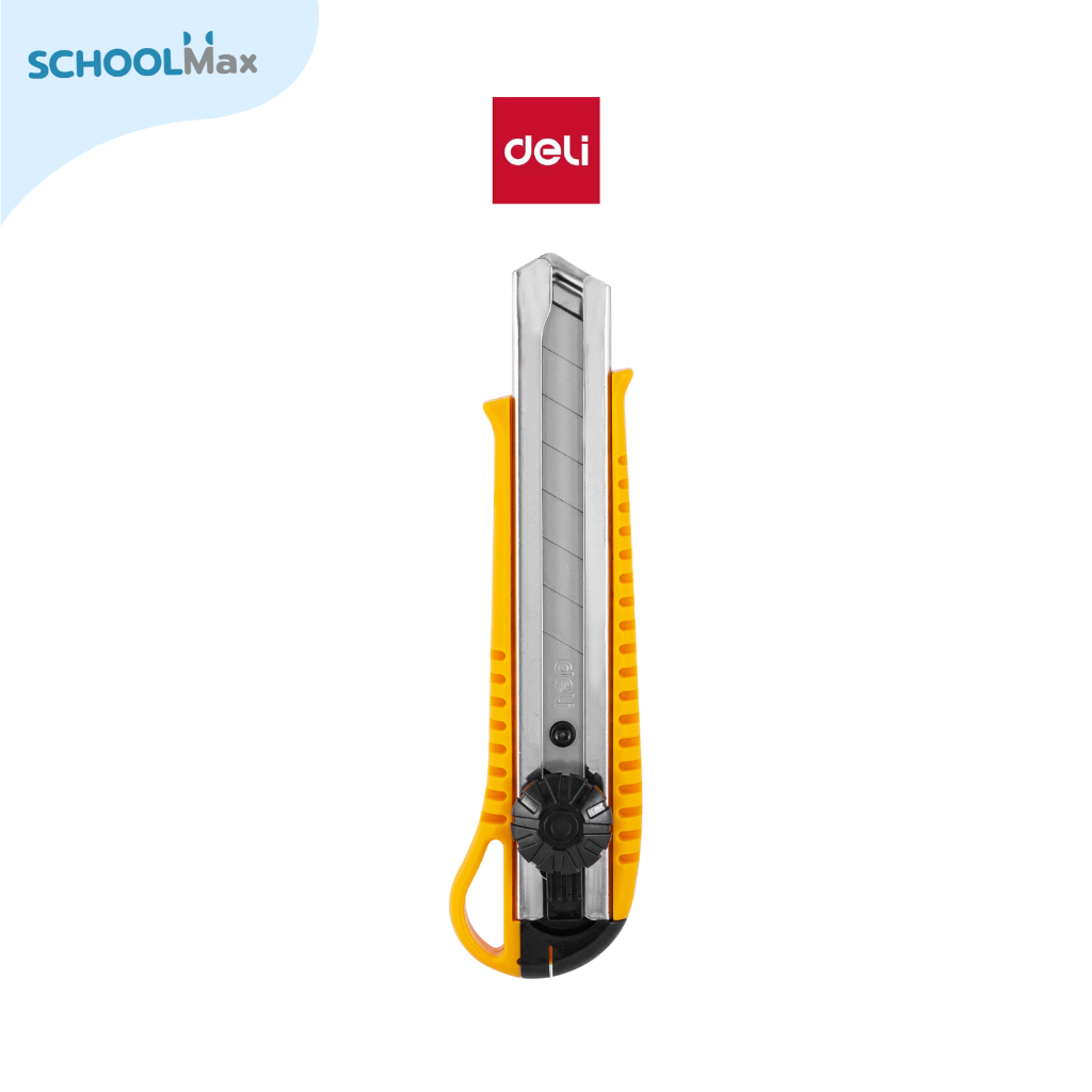 Deli คัตเตอร์เหลือง 18mm รุ่น No.2044 / ชิ้น | Shopee Thailand