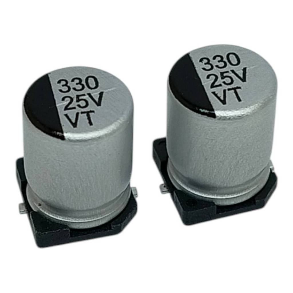 2pcs 330UF 25V 35V SMD ตัวเองก็บประจุ คาปาซิเตอร์ capacitor | Shopee ...