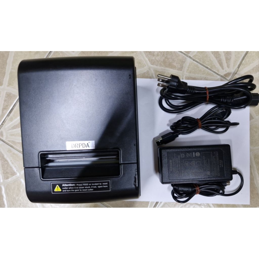 สินค้ามือสอง สภาพคามรูป เครื่องปริ้นใบเสร็จ 80มม DRPDA M804 Thermal ...