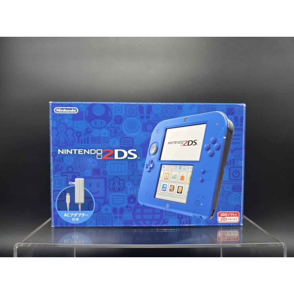 nintendo 2ds blue สภาพใหม่ ครบกล่อง | Shopee Thailand