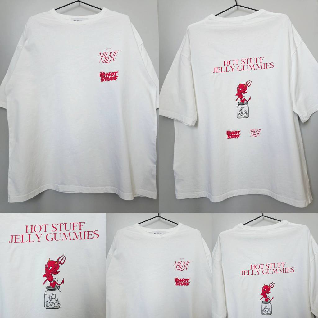 [ ของแท้ ] เสื้อยืด Hot Stuff Size M (48/28) มือสอง สภาพดีมาก พร้อมส่ง ...