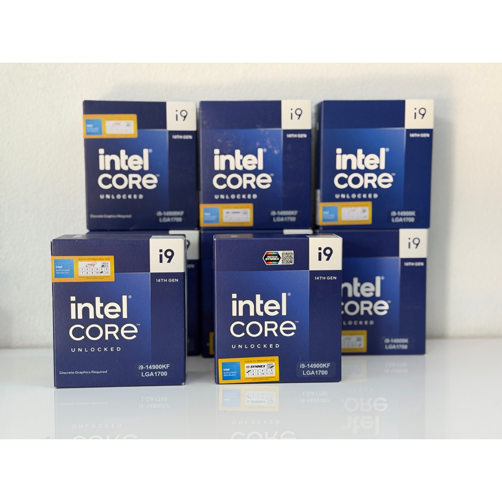 [ของใหม่ ประกัน 5 ปี] CPU (ซีพียู) INTEL CORE I9-14900KF - 24C 32T 2.4 ...