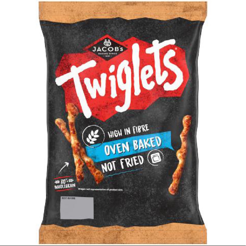 Twiglets Original Baked Snacks Jacob’s 150g ขนมอบแบบดั้งเดิม | Shopee ...