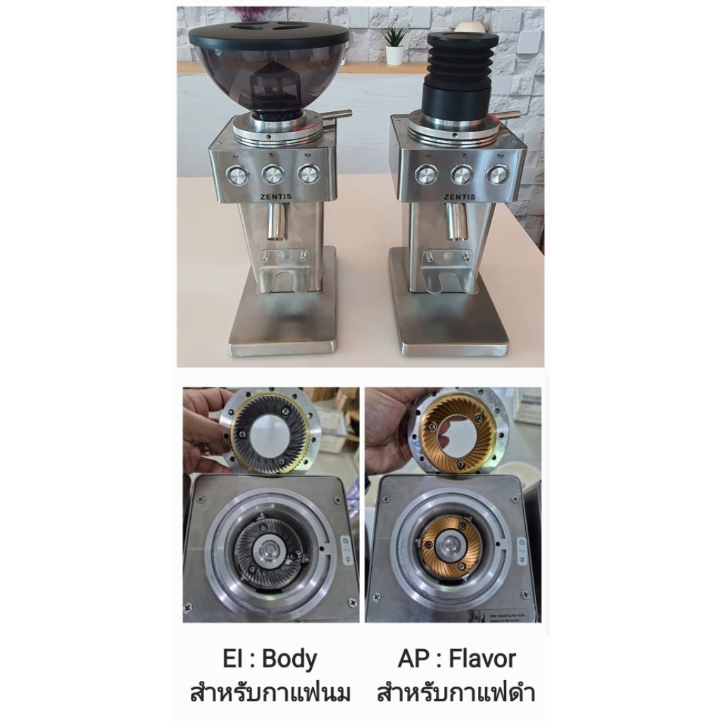 Zentis : ZX-64 Pro On Demand & Single Dose Coffee Grinder | Shopee Thailand