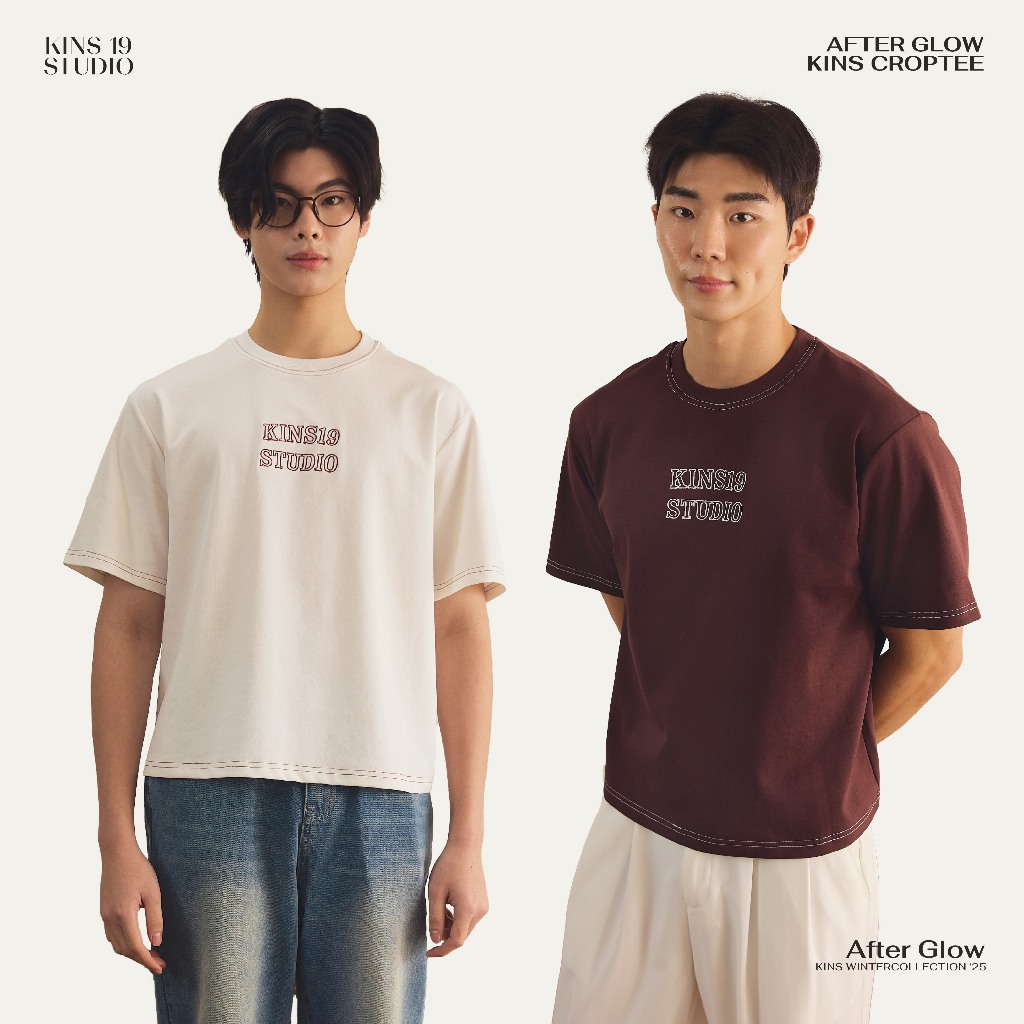 KINS 19 STUDIO | AfterGlow KINS CropTee เสื้อยืดคินส์ [TN20] | Shopee ...