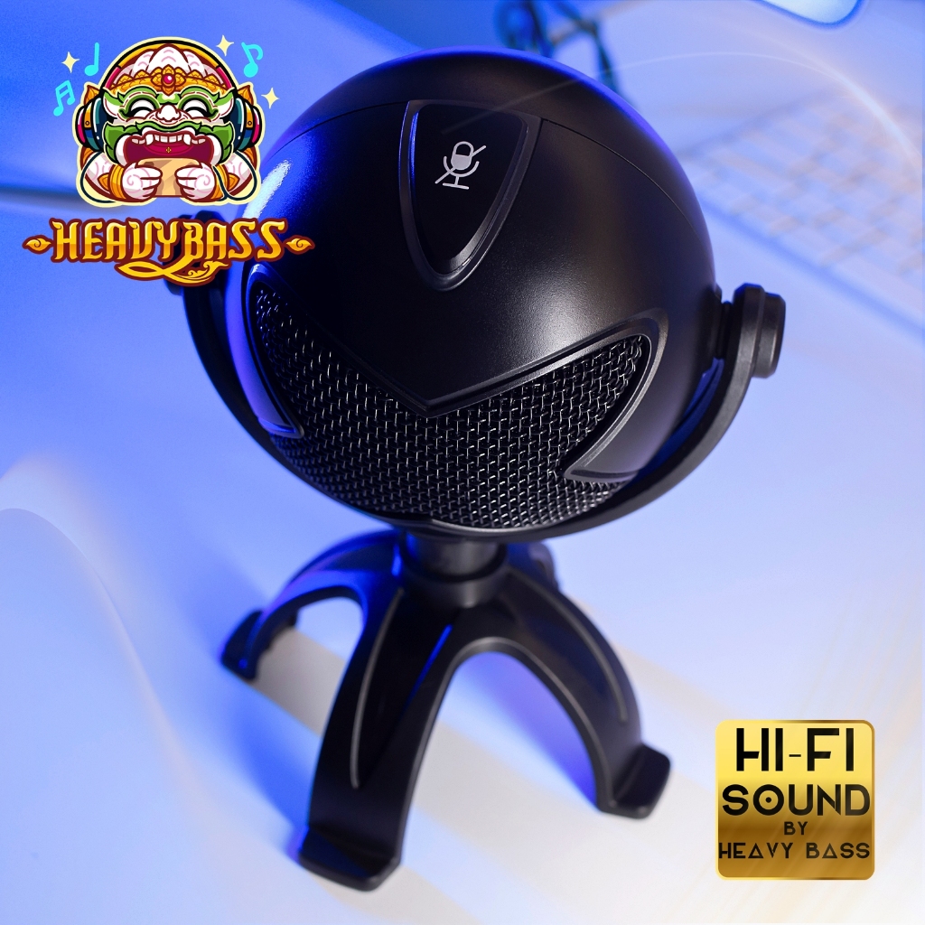 HB Alien ME7 Microphone Cardioid เหมาะกับ Streaming / Gaming / ร้องเพลง ...