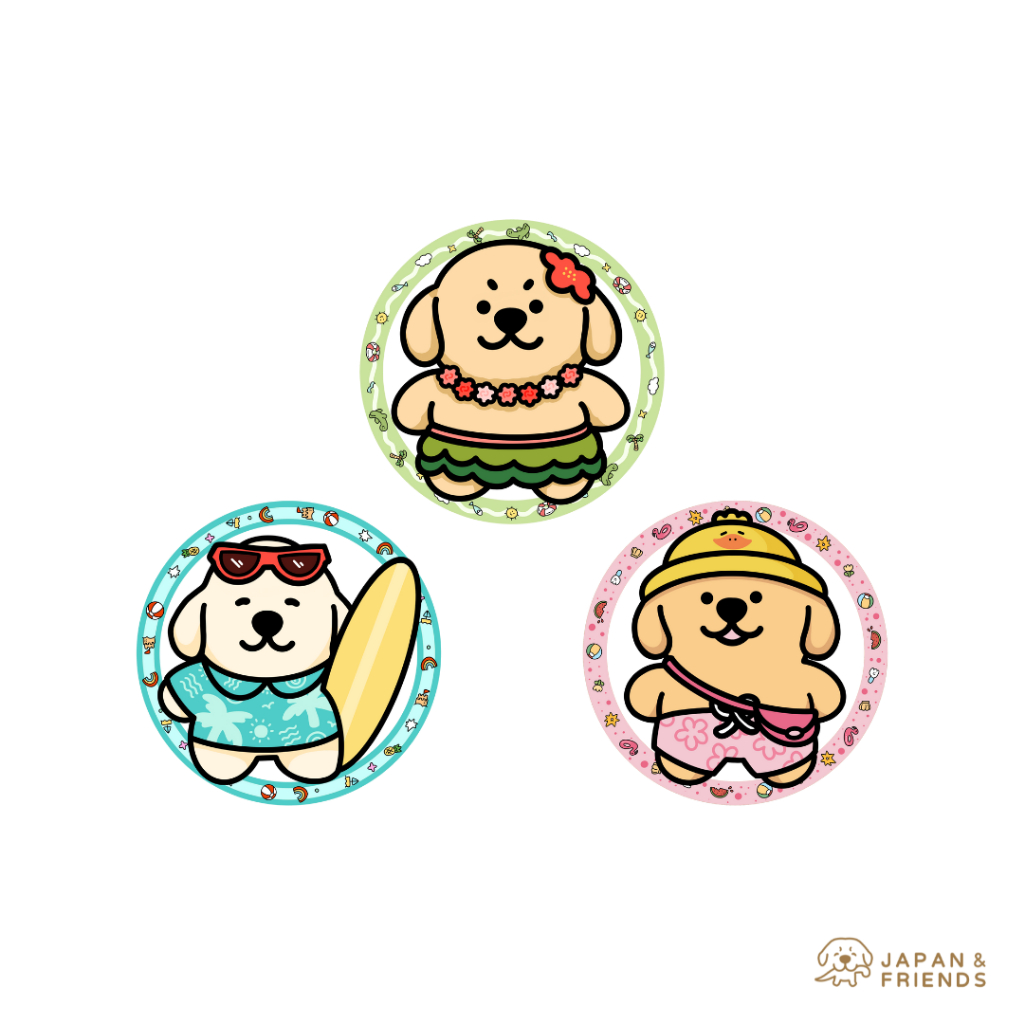 GripTok Acrylic แบบแม่เหล็ก Hawaii set ที่ติดหลังโทรศัพท์ ตัวติดมือถือ ...