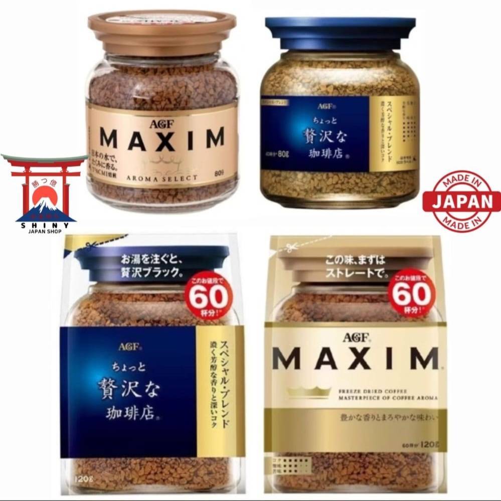 Maxim กาแฟแม็กซิม กาแฟสำเร็จรูป พร้อมชง หอมกรุ่น ละมุนลิ้น"🇯🇵JAPANแท้ ...