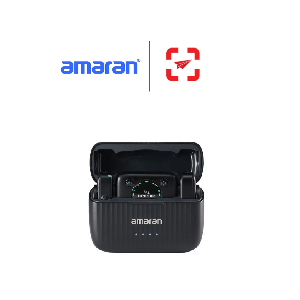 ไมค์ไร้สาย Amaran - TAG Dual Wireless Microphone System | Shopee Thailand