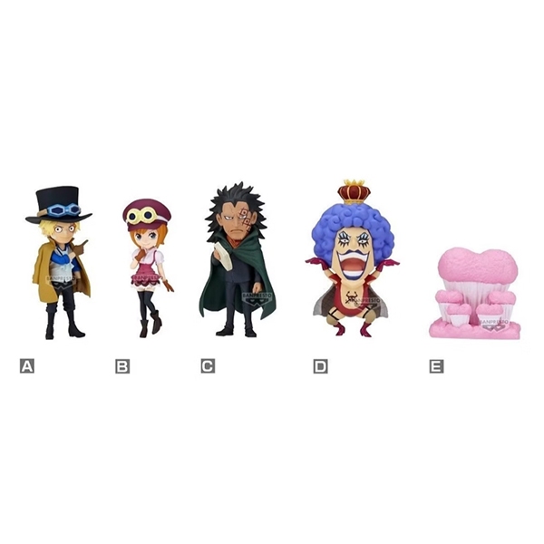 Banpresto (ครบ Set 5 กล่อง) WCF One Piece World Collectable Figure ...
