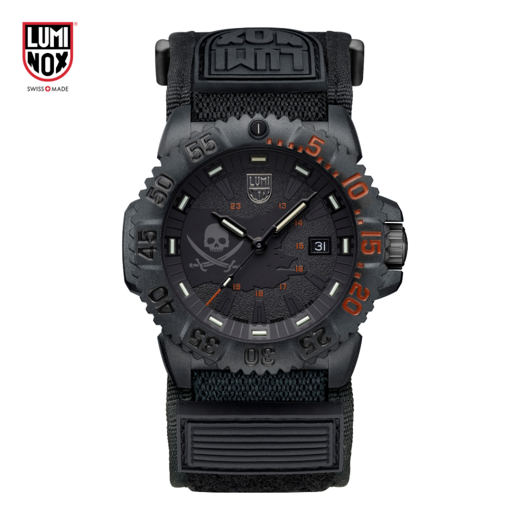 Luminox นาฬิกาข้อมือ NAVY SEAL PIRATE 3050 SERIES รุ่น XS.3051.PIR.LE ...