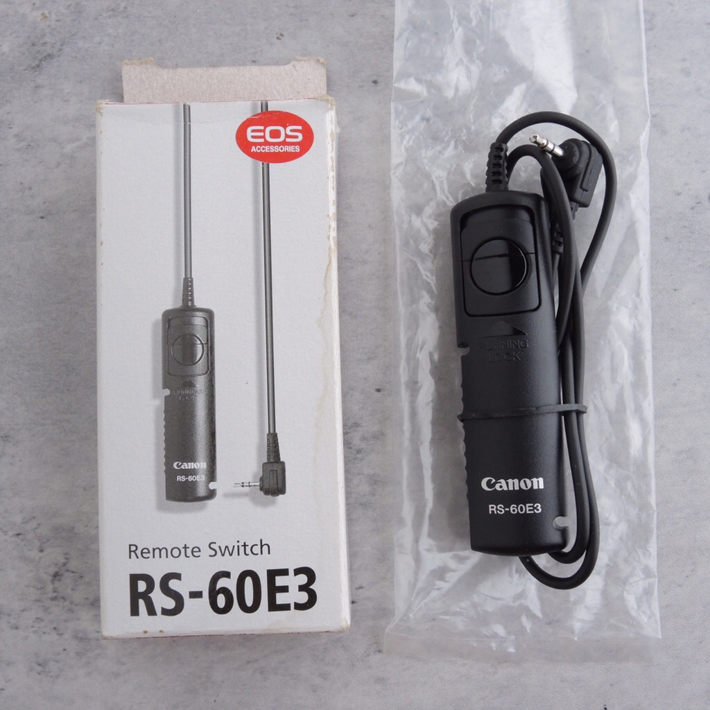 CANON >> RS-60E3 Remote Switch รีโมทกล้องแบบมีสาย มือสองญี่ปุ่น ...